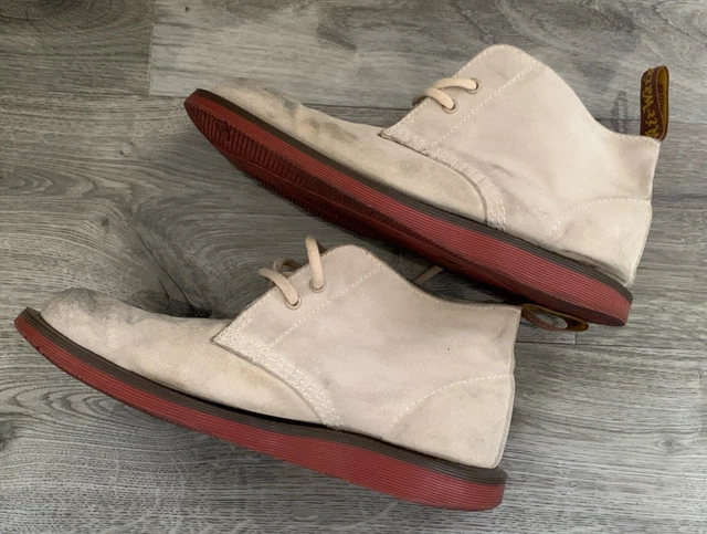 DR MARTENS MANTON Leather Boots Desert Tan Men’s Shoes Size 11 £26.44 ...