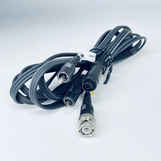 RF ADAPTOR CABLE AWM E43868 VW-1 TACHII Audio Out Video Out 8 Pin Male ...