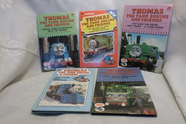 5 THOMAS THE Tank Engine & Friends Books By Ladybird Books Ltd. EUR 7 ...
