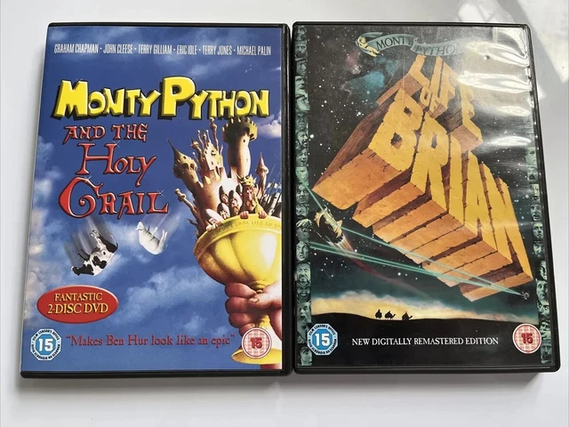 MONTY PYTHON AND the holy grail And The Life Of Brian Dvd £3.84 ...