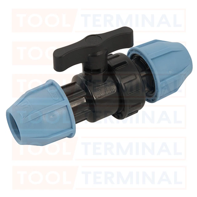 MDPE STOPCOCK STOP Tap Compression Fitting Water Pipe | 20mm 25mm 32mm ...