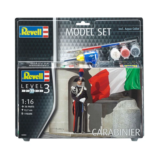 REVELL KIT 1:16 Model Set Figurino Carabiniere Carabinier Art 62802 EUR ...