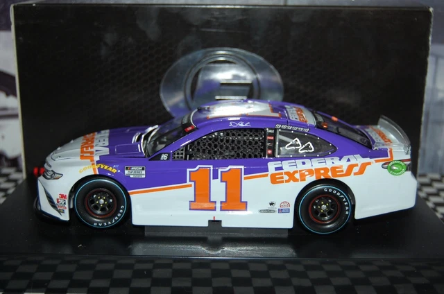 DENNY HAMLIN #11 Fedex Darlington Throwback 2020 1/24 ELITE NASCAR ... DENNY HAMLIN #11 Fedex Darlington Throwback 2020 1/24 ELITE NASCAR ...