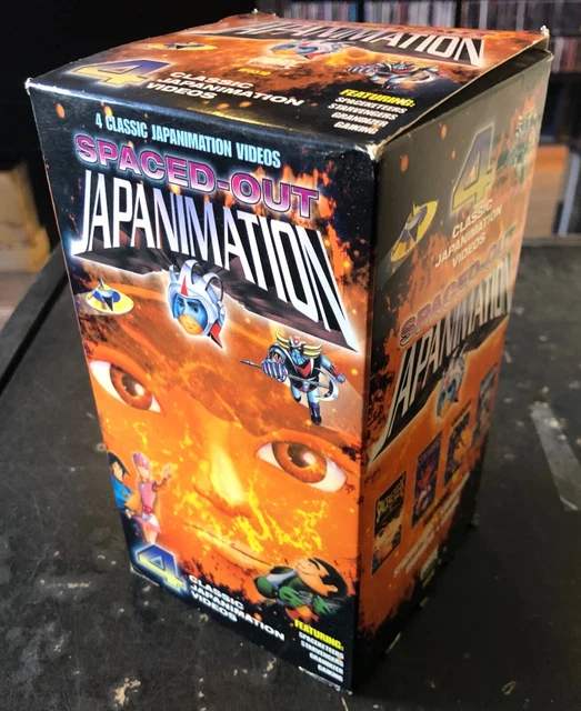 VHS SPACED-OUT JAPANIMATION Mecha Anime Box Set (VHS, 4-Tape Set) £11. ...