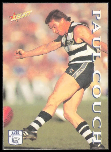 AFL 1995 SELECT Geelong Cats Paul Couch 50 Football Collectible Card CB ...