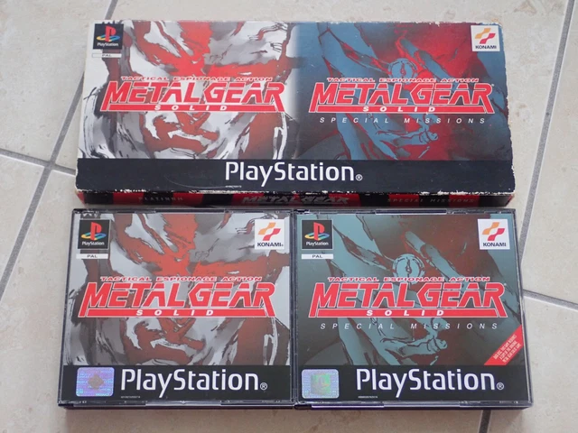 METAL GEAR SOLID & Special Missions - Double Sleeve Pack Sony ...