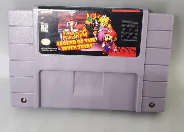 SNES: SUPER MARIO RPG - LEGEND OF THE SEVEN STARS *Cartridge Only ...