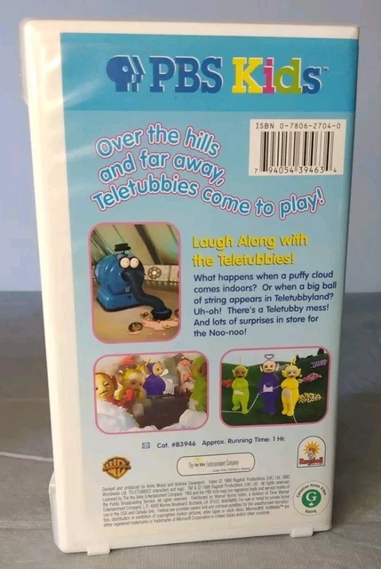 TELETUBBIES FUNNY DAY VHS Video Tape Vol 5 PBS Kids VTG Hard Clamshell ...