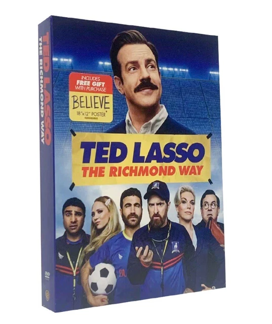 TED LASSO: THE Complete Series season 1-3 (DVD, 2024, 12-Disc Set) £18. ...