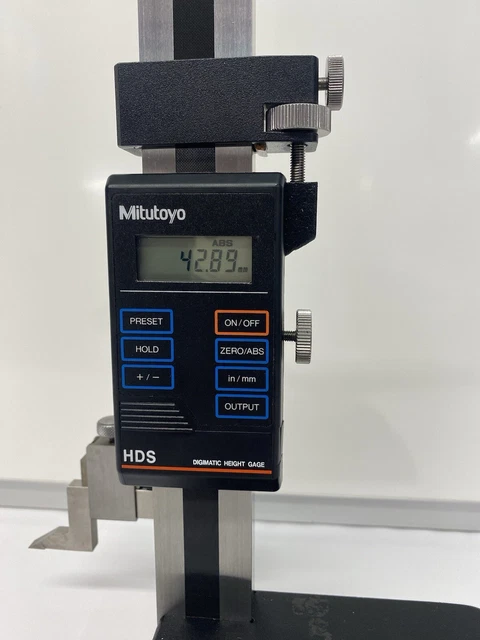 MITUTOYO 570-213 HDS-12 Digital Height Gauge 0-12"/0-300mm X .0005" res £363.72 - PicClick UK