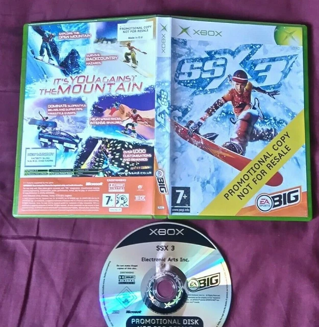 SSX 3 ORIGINAL Xbox Game Promo Copy Rare £11.00 - PicClick UK