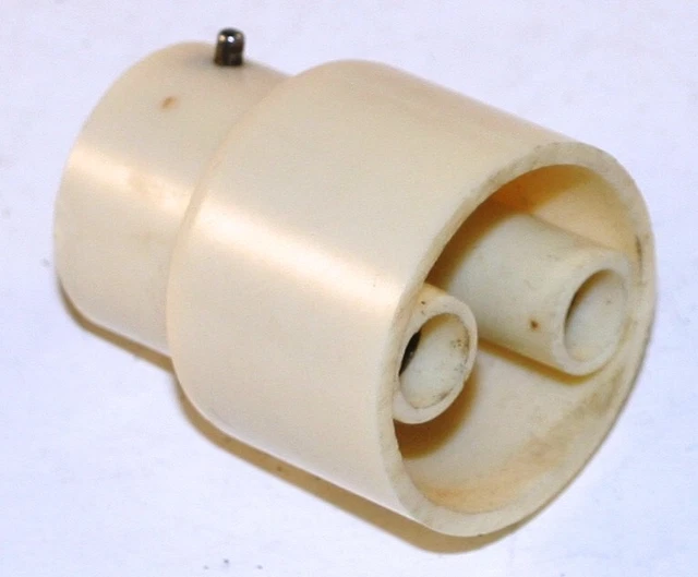 RARE VINTAGE BAYONET Light Fitting to 2 Pin Plug Adaptor £6.99 ...