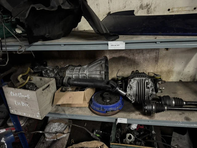 TOYOTA SUPA MK4 Complete Drive Terrain R154 Gearbox A02b Diff Shafts ...