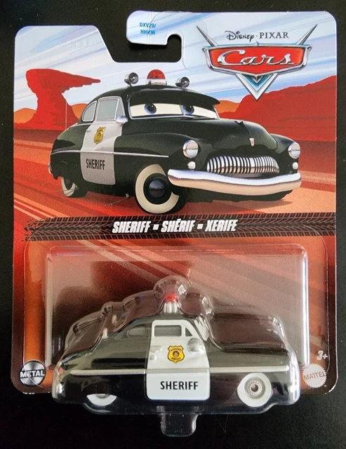 DISNEY PIXAR CARS Sheriff Diecast Police Car Mattel 2025 Release New ...