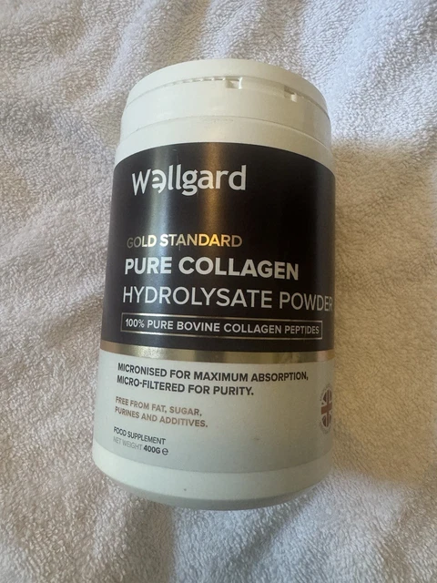 WELLGUARD PURE COLLAGEN Hydrolysate Powder Premium Gold Edition 400g ...