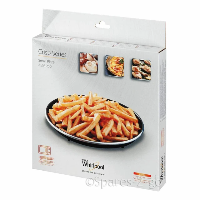 WHIRLPOOL AVM250 CRISP Series Small Ferrite Microwave Oven Crisper ...