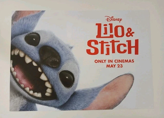 A3 SIZE OFFICIAL CINEMA POSTER Lilo And Stitch £4.87 - PicClick UK