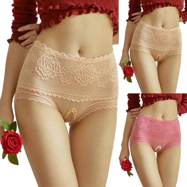 SEXY SCHRITTLOSE SPITZENHÖSCHEN Damen-Slips Tangas Slips S-Saiten M ~ XL EUR 7,53 - PicClick DE