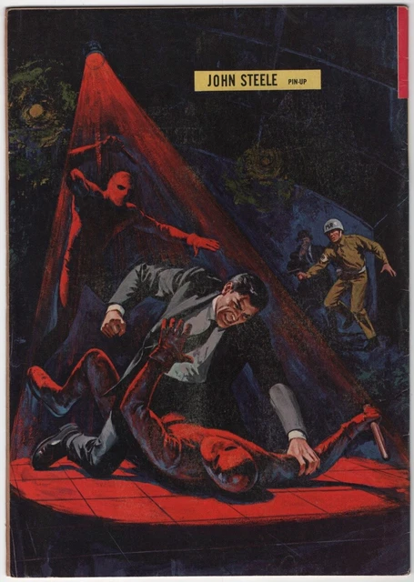 JOHN STEELE SECRET Agent Comic Book #1 Clé Or 1964 TRÈS BONNE +/FINE ...