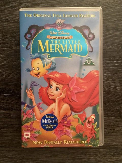 WALT DISNEY CLASSICS - The Little Mermaid - VHS Video Digitally ...