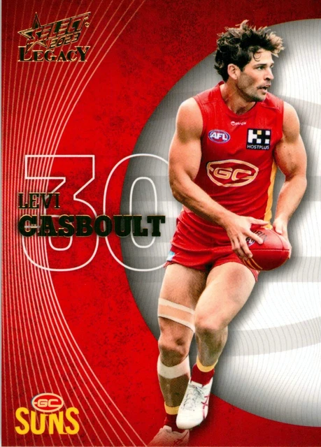 2023 GOLD COAST Suns AFL Select Legacy Card - Levi Casboult EUR 3,36 ...