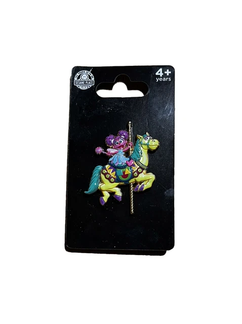 🌟 SESAME STREET Place Trading Pin Badge Abby Cadabby On Carousel Horse ...