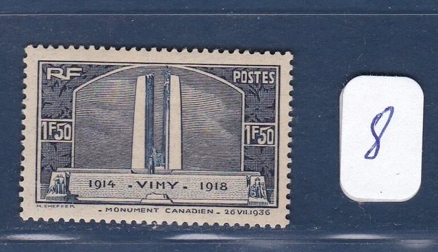 TIMBRE FRANCE 1936 Vimy N° 317-N*.Ttb-Cote: 18 Euros-Voir Scan-Z229 EUR 1,00 - PicClick FR