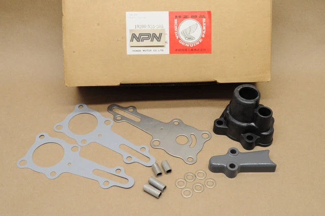 NOS HONDA B75 Outboard Engine Impeller Housing Assembly Kit 19200-935 ...