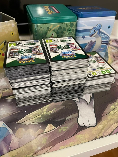 POKEMON TRADING CARD Game Online Code Cards X 771- Mix EUR 120,00 ...