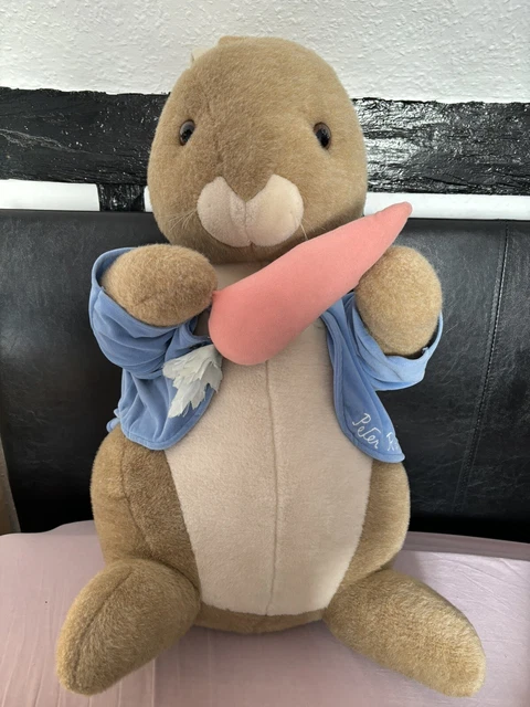 EXTRA-LARGE (APPROX 80CM Tall) Stuffed Toy Peter Rabbit £5.00 - PicClick UK