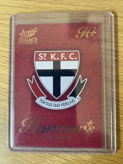 2024 AFL SELECT Legacy Ultimate St KIlda Saints Team Logo Honours Plus ...