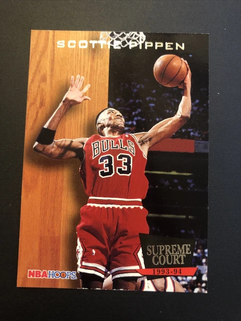1993-94 NBA HOOPS Supreme Court SC10 Scottie Pippen Chicago Bulls EUR 0 ...