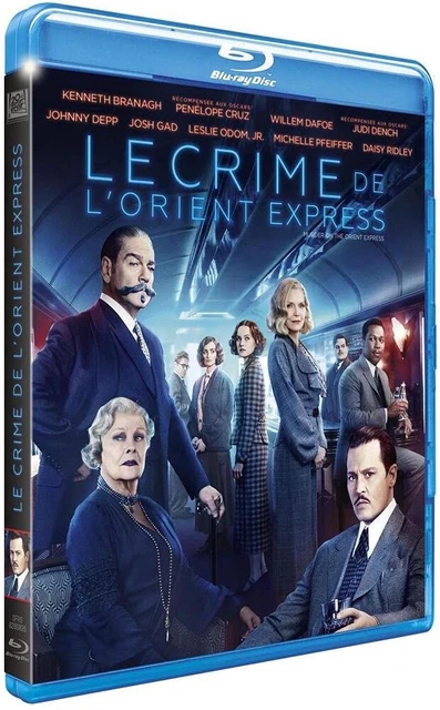 LE CRIME DE l'orient express (Blu-ray) Kenneth Branagh Willem Dafoe EUR ...