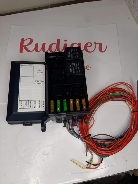 NOS RELAY AND Fuse Box Block Kit,Standalone Wiring Harnesses LS1 6.0 5. ...