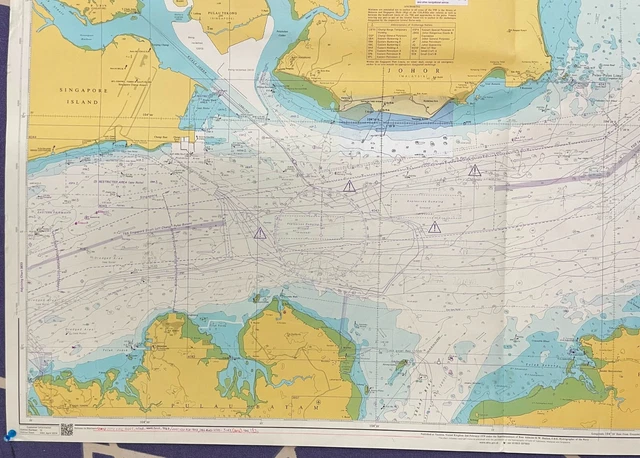 ADMIRALTY 3831 INDONESIA MALAYSIA AND SINGAPORE STRAIT EASTERN PART Map ...