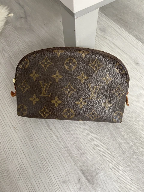 LOUIS VUITTON COSMETIC Case PM. 100% Authentic Make up Bag LV Pouch ...