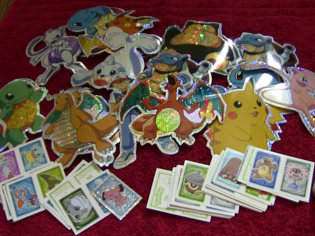 BUNDLE OF ORIGINAL pokemon stickers 1990's early 2000's Merlin EUR 69 ...