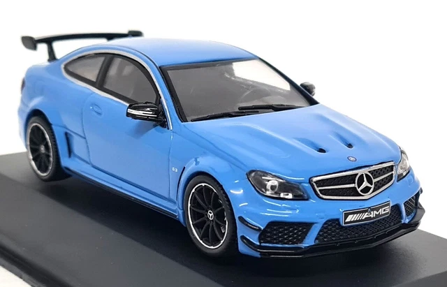 SOLIDO 1/43 MERCEDES Benz C63 AMG Black Series French Blue Diecast ...