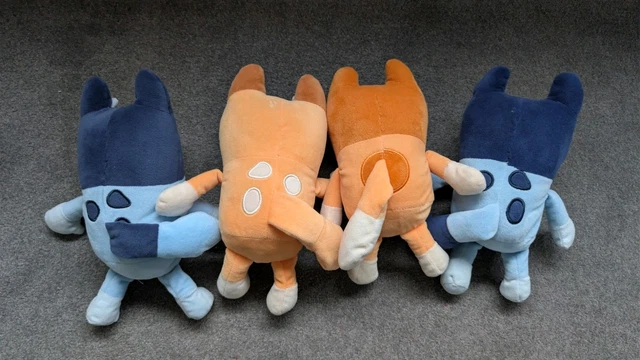 BLUEY SOFT TOY Family 8" £14.00 - PicClick UK
