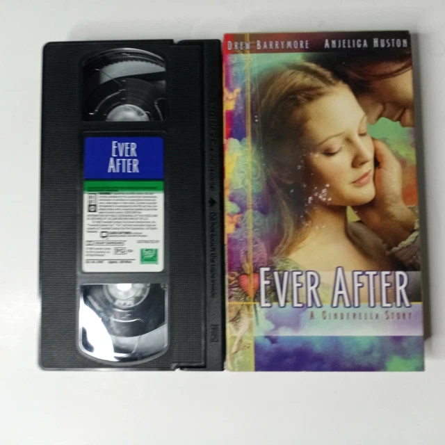 EVER AFTER: A Cinderella Story VHS Drew Barrymore Anjelica Huston G4 £2 ...