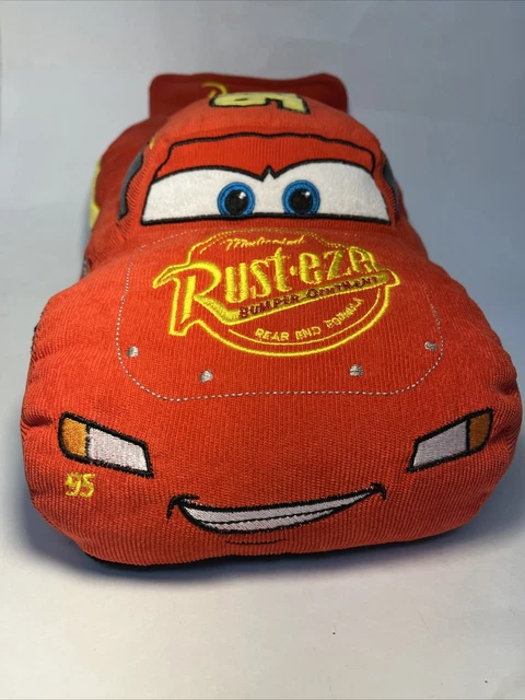 DISNEY PIXAR CARS Plush Stuffed Lightning Mcqueen Red 16” Corduroy £11. ...