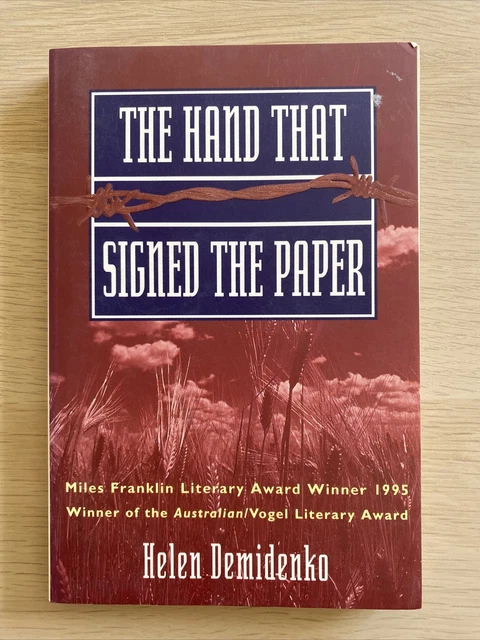 THE HAND THAT Signed The Paper By Helen Demidenko 1995 Stalin Communism ...