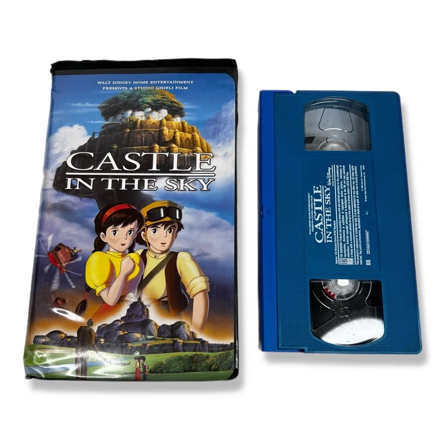 CASTLE IN THE Sky VHS Blue VHS Tape Clamshell Walt Disney Anime £23.11 ...