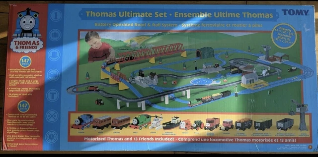 TOMY THOMAS THE Tank Engine Ultimate Trackmaster Gigantic Train Set £ ...