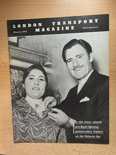 VINTAGE LONDON TRANSPORT MAGAZINE March 1969 history of the legendary ...