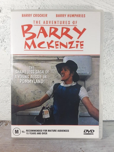 BARRY MCKENZIE DVD - The Shameless Saga of a Young Aussie in Pommyland ...