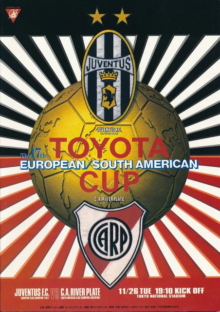 TOYOTA FIFA CLUB WORLD CUP FINAL 1996 Juventus v River Plate in Tokyo £ ...