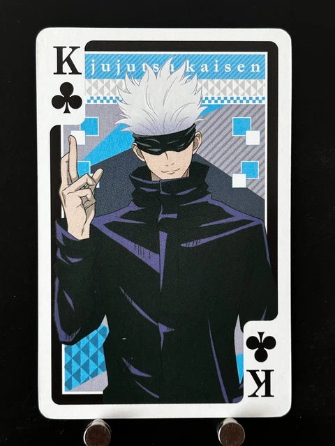 SATORU GOJO JUJUTSU Kaisen Playing Card Japanese Anime Manga Collection ...