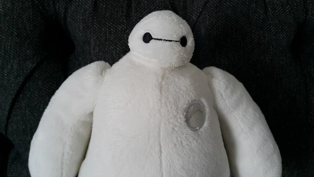 DISNEY STORE BIG Hero 6 Small Baymax Stamped Plush Soft Toy £10.99 ...