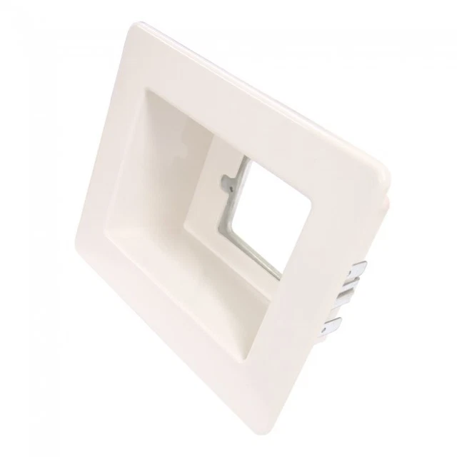 RECESSED POINT - Flush Box Kit - White Wall Box / Hidden GPO Powerpoint ...
